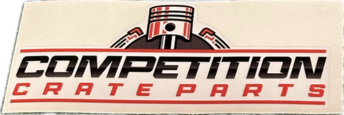 Competition Crate Parts Logo Sticker Decal | Competition Crate Parts