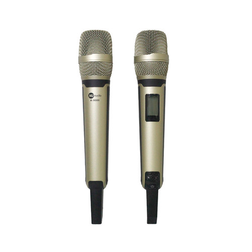 KM-9000 2x Handheld Wireless Mic | MJ Audio