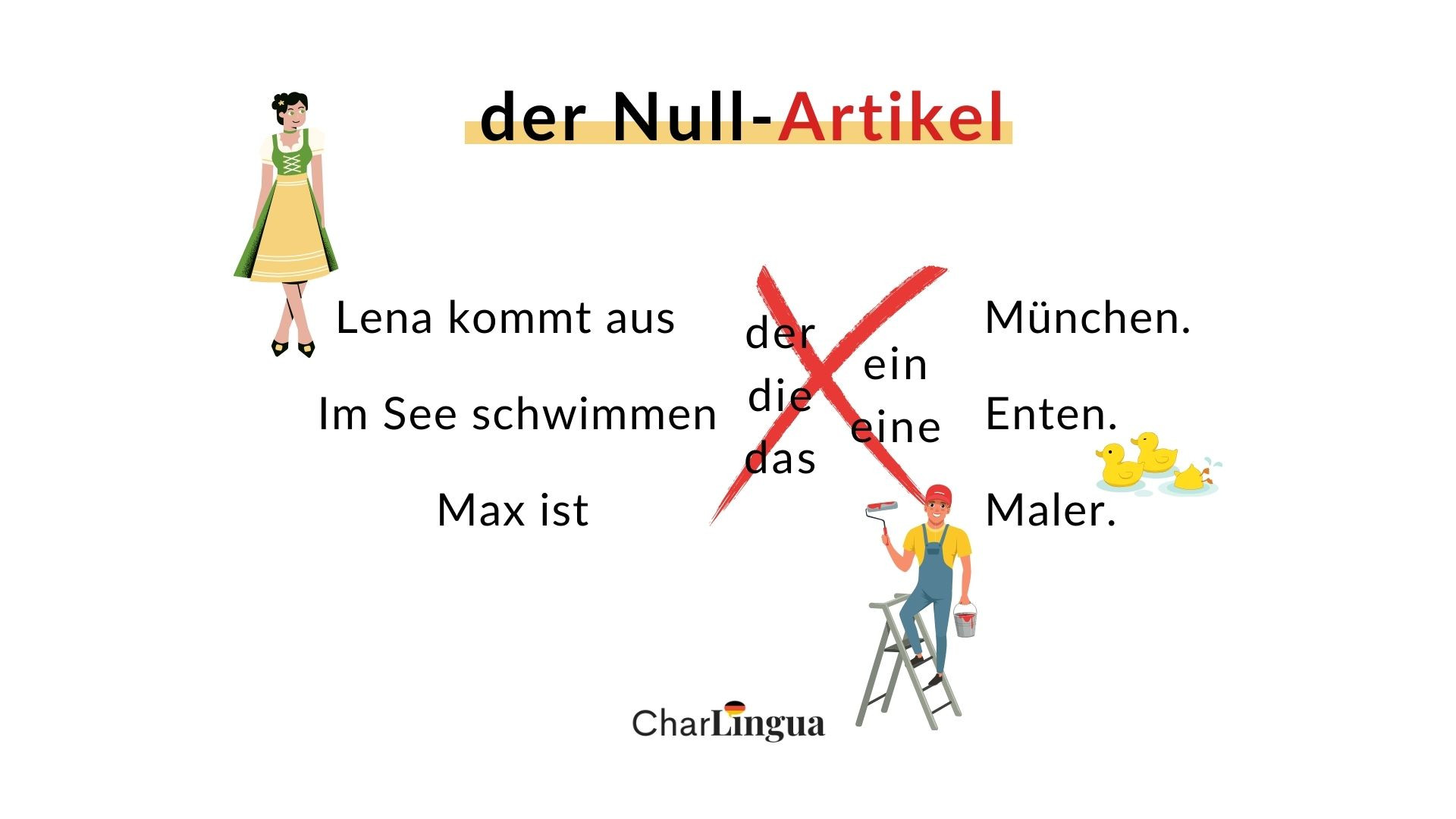 Der Nullartikel - the Zero-Article