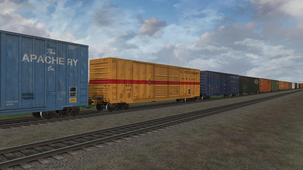 WESTERN SHORTLINE BOXCARS | TrainSimulations