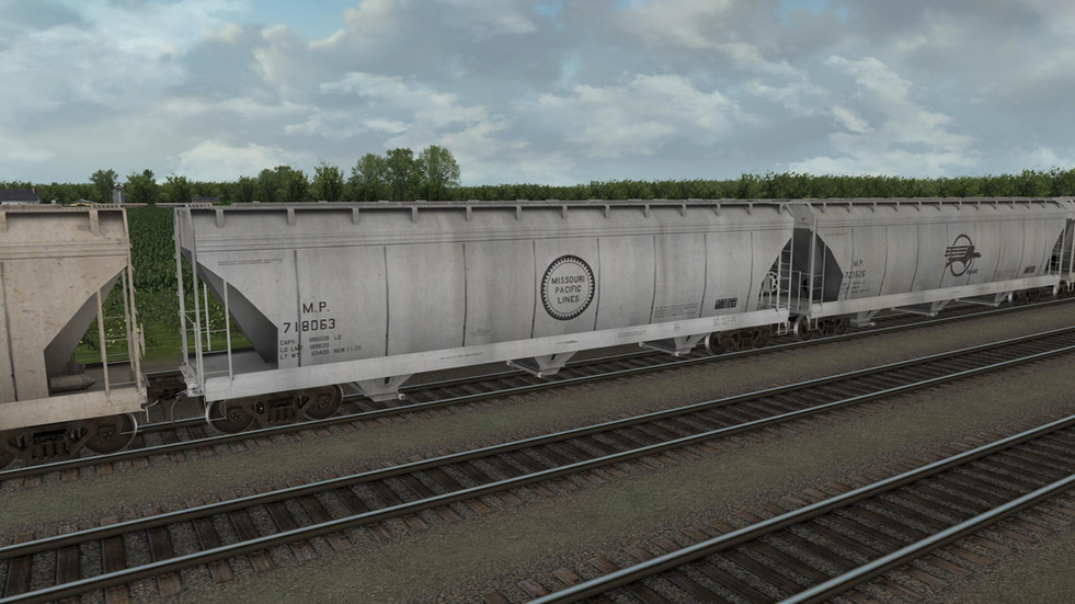 ACF CSXT HERITAGE COVERED HOPPERS | TrainSimulations