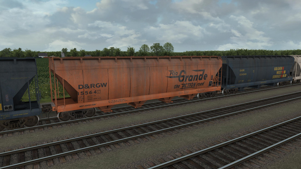 ACF CSXT HERITAGE COVERED HOPPERS | TrainSimulations