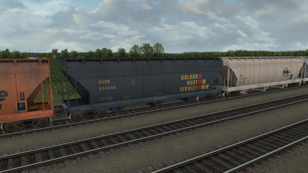 ACF CSXT HERITAGE COVERED HOPPERS | TrainSimulations