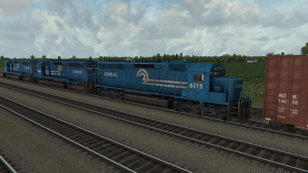 SD45 ENGINES CONRAIL HERITAGE | TrainSimulations