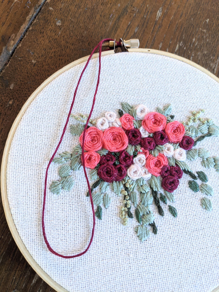 Bouquet Embroidery