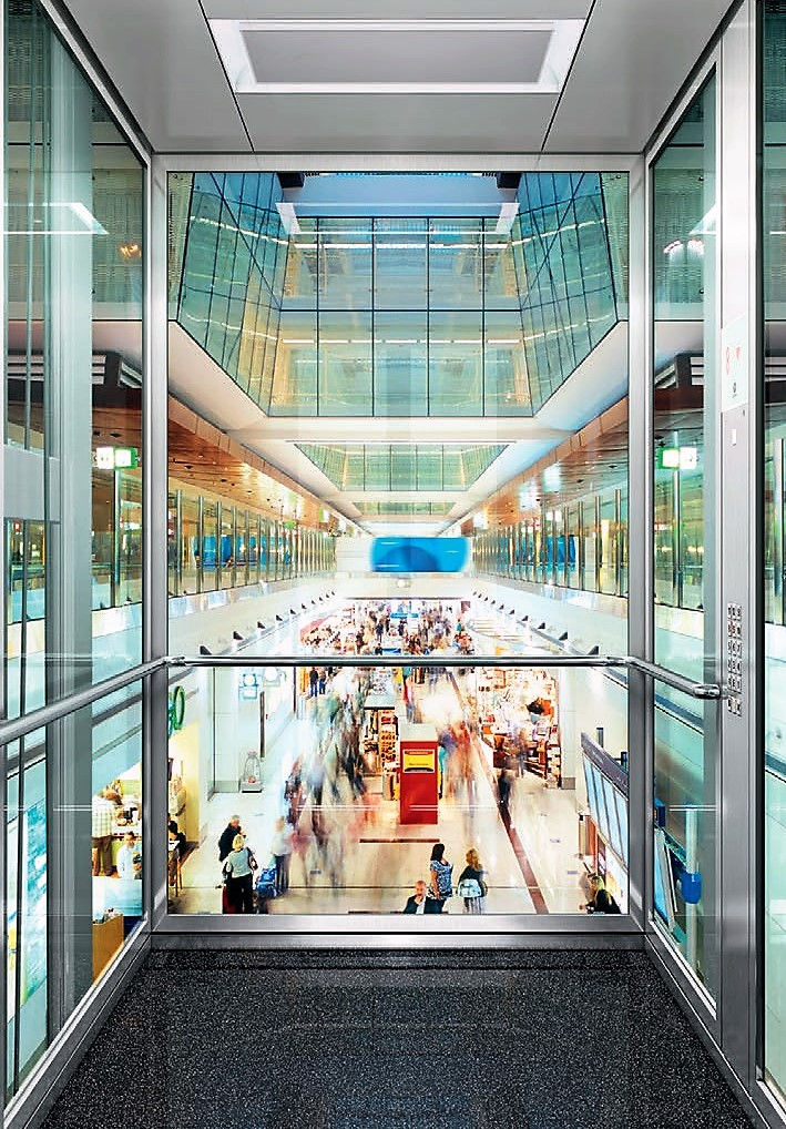 Glass Passenger Elevators | Baraka website