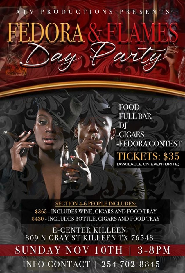 FEDORA & FLAMES DAY PARTY | Lucy's House Ent.