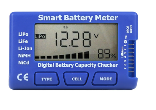 5-in-1 Smart Battery Meter & Tester | davesrce