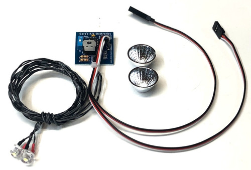 Drop-Down Landing Light & Servo Controller | davesrce