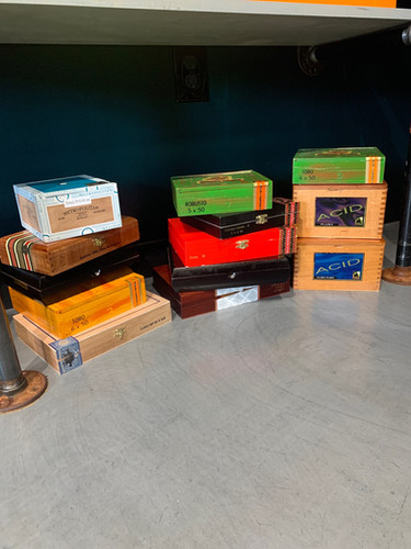 Empty Cigar Boxes | jakescigarbar
