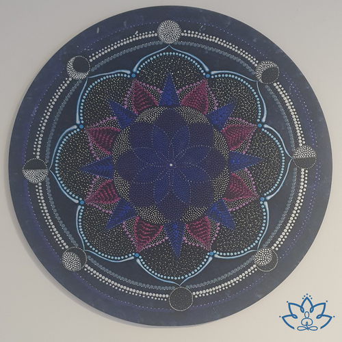Mandala Fases da Lua | Fluxo Mandalas