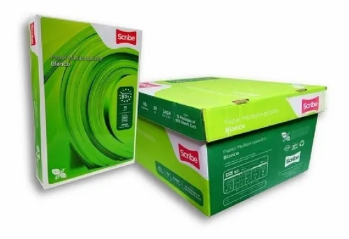 Papel Scribe Verde Tamaño Carta C/5000 Caja Con 10 resmas ...