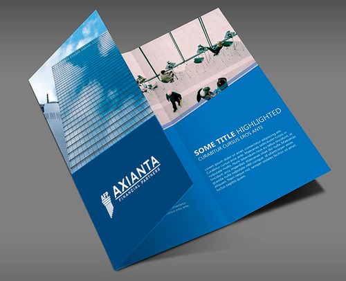 Tri-Fold Brochures | Axianta