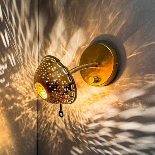 Steamlight Gold Sconce | lightexture
