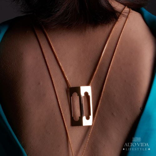 Mimari Sutun Twin Doors Necklace | alto-vida-official