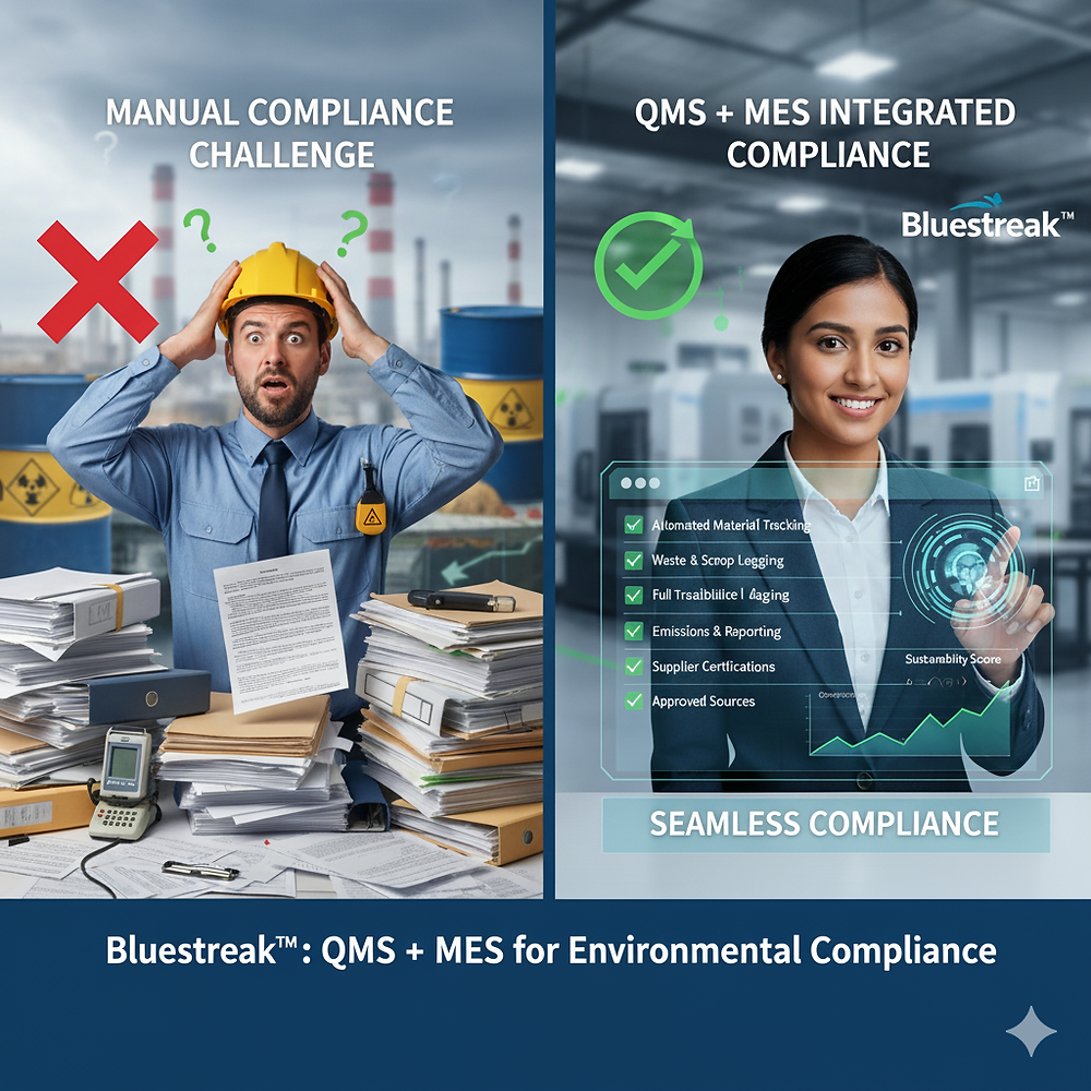 Using QMS + MES to Meet Environmental Compliance Standards