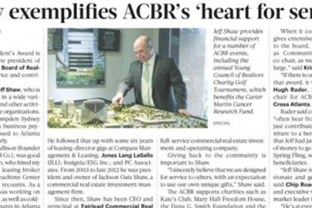 Bridge CEO honored by Atlanta Commercial Board of REALTORS with the ...