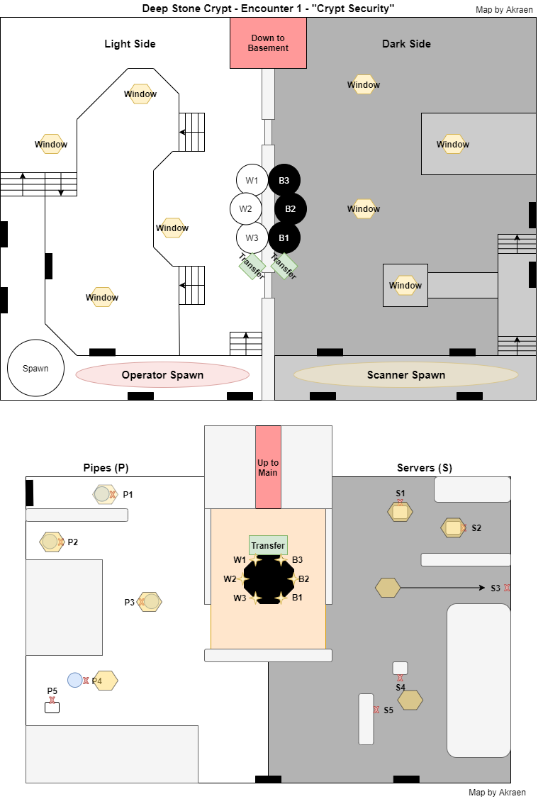 Sparrow map deep stone crypt - booyalta