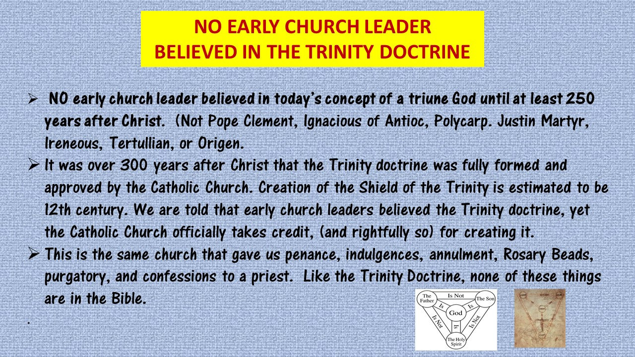 EARLY CHURCH LEADERS
