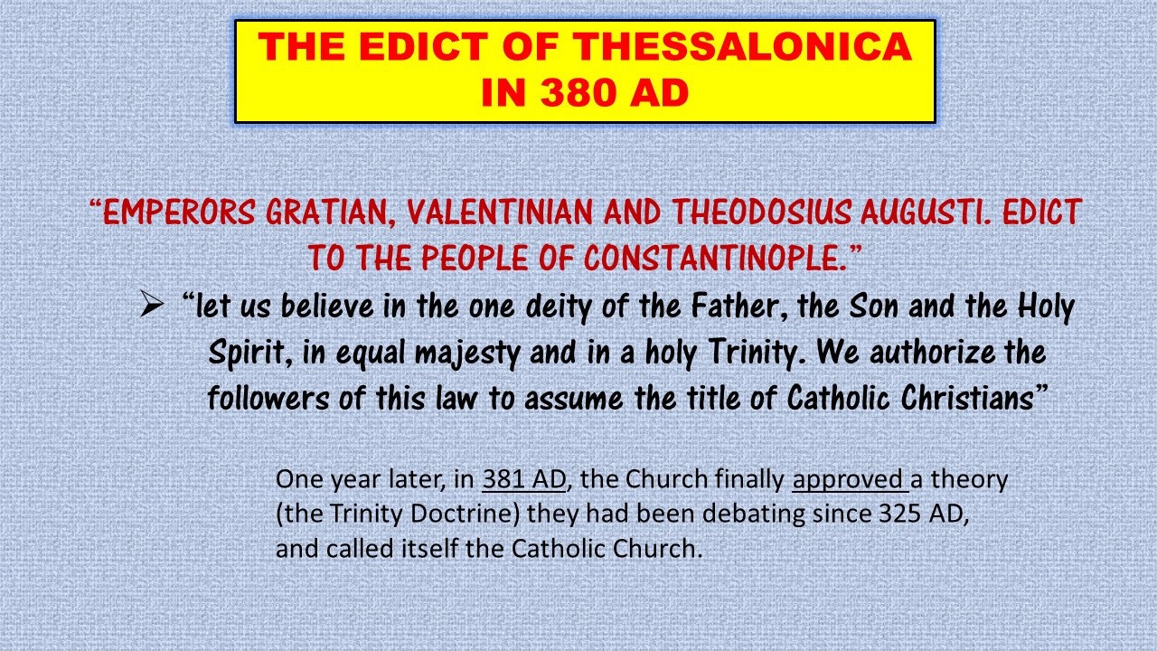 EDICT OF THESSALONICA