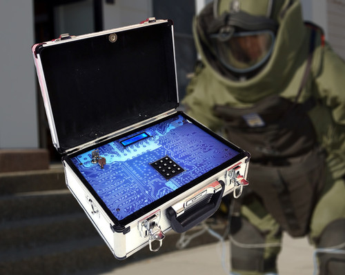 Fake bomb keypad (case) | ecodecor