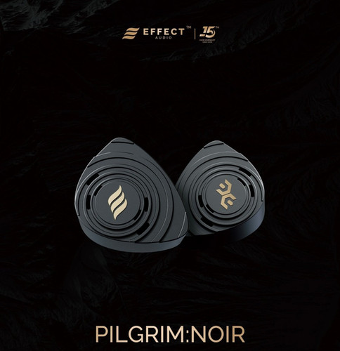 Elysian x Effect Audio Pilgrim Noir Hybrid BA Dynamic IEM Earphone ...