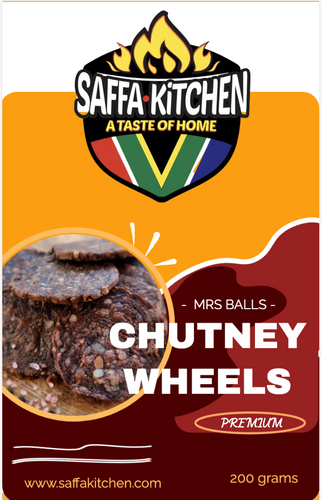 Chutney Wheels, 200g | SaffaKitchen