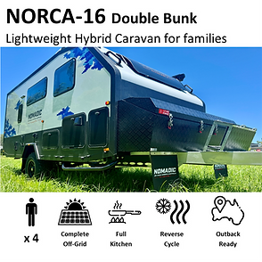 Nomadic Off-Road Hybrid Campers & Caravans | Hybrid Campers Caboolture ...