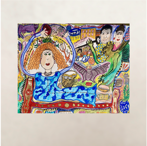 Carol Bailly - 𝘓𝘢 𝘤𝘩𝘢𝘶𝘷𝘦 𝘚𝘰𝘶𝘳𝘪𝘴 𝘷𝘪𝘴𝘪𝘵𝘦 𝘔𝘪𝘭𝘭𝘪𝘦 | Jacqart Galerie