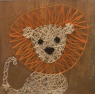 Lion String Art | look-what-i-made