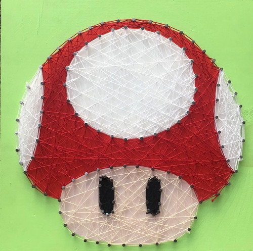 Toad String Art | look-what-i-made