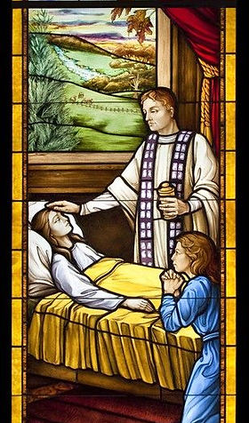 anointing of the sick clipart