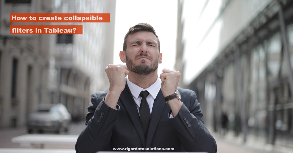 How to create collapsible filters in Tableau