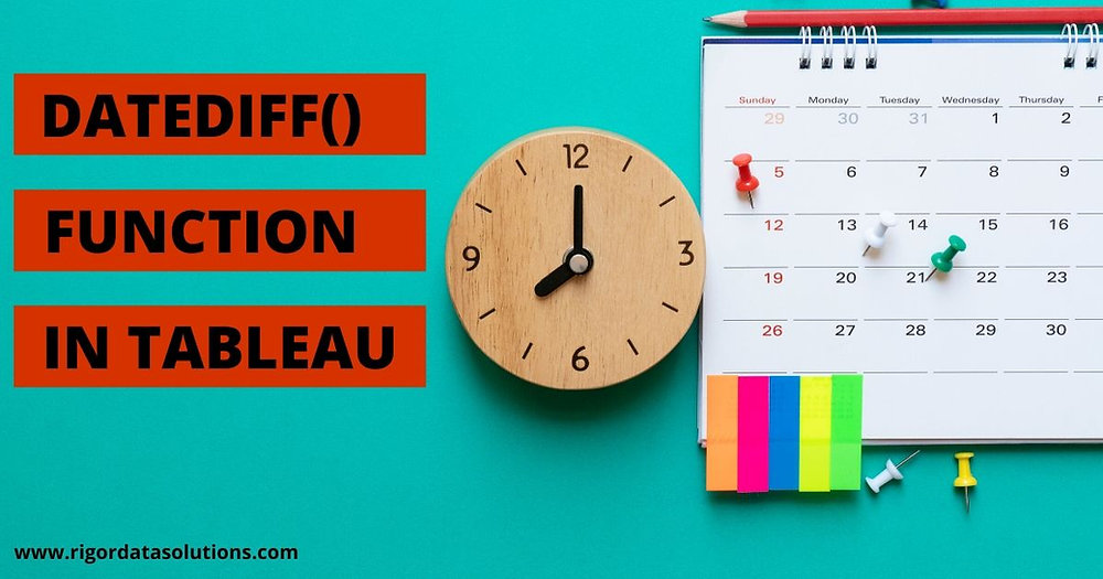 DATEDIFF() Function in Tableau