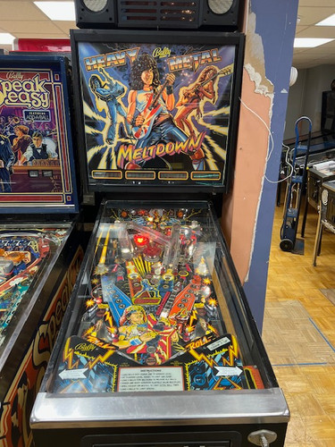 Bally Heavy Metal Meltdown Pinball | pinballtreasures.com