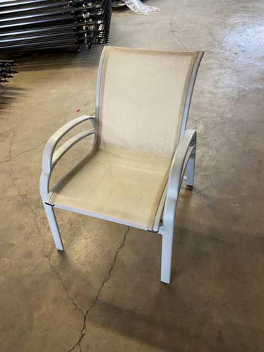 Aluminum Sling Chair | Allied Powder Co