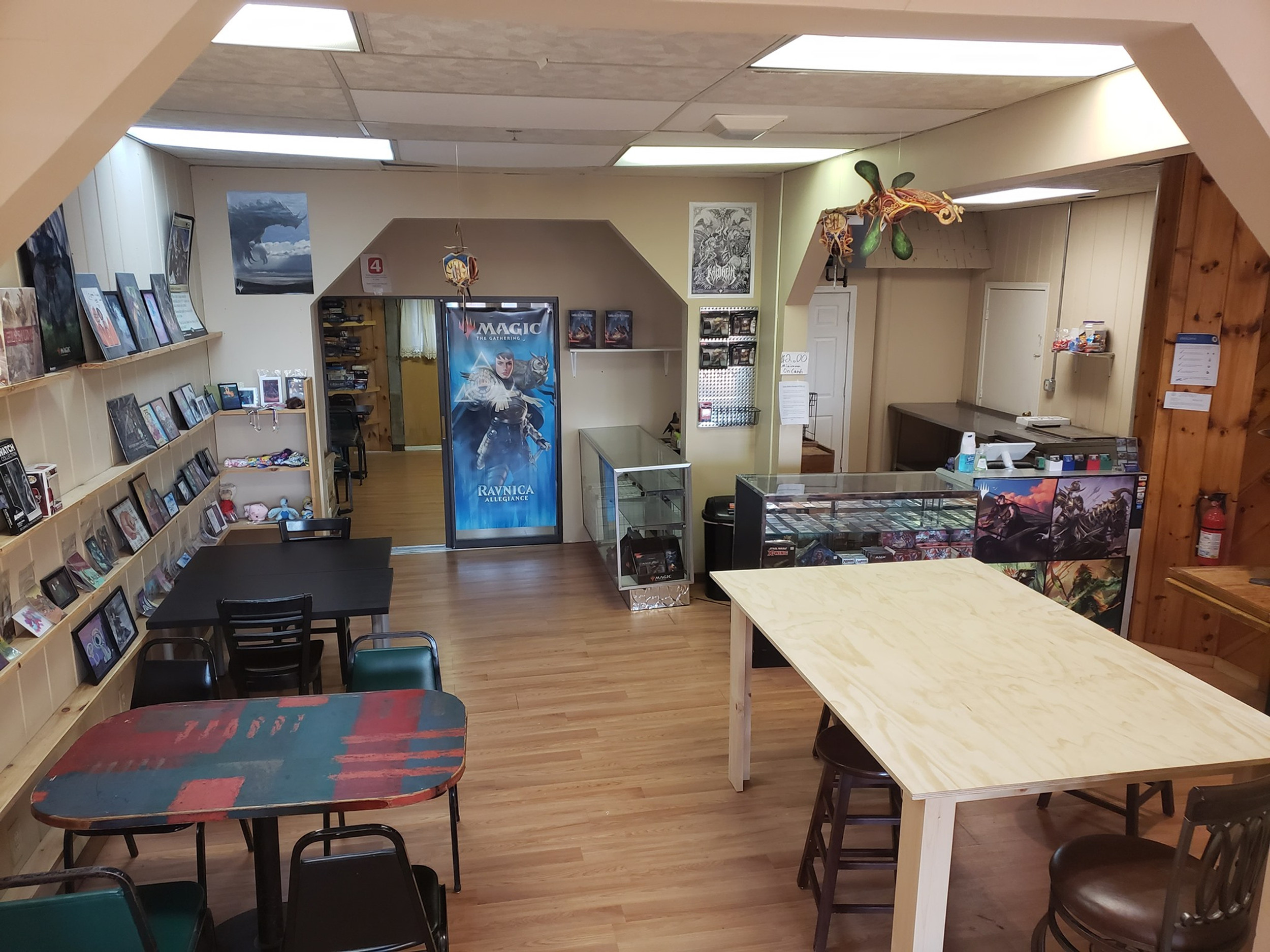 Trading Card Store | The Lamp & Dragon | Ayer