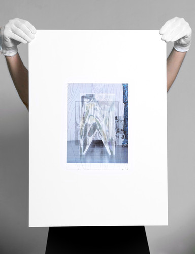 LEO CASTANEDA. 'COLLAGE DRAWING COMBINED RENDER C' | E31 Gallery