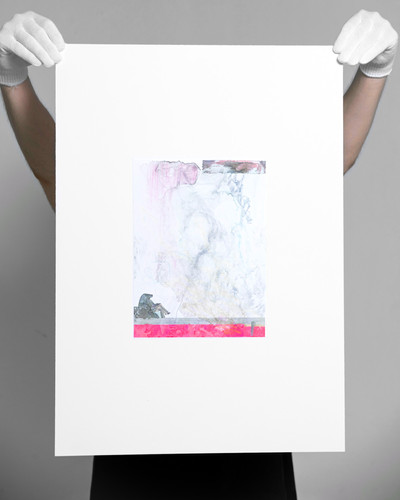 LEO CASTANEDA. 'COLLAGE DRAWING COMBINED RENDER B' | E31 Gallery