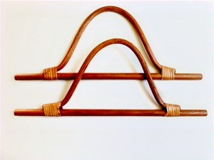 Rattan Purse Handle Brown (2) | Sunbelt Fashions