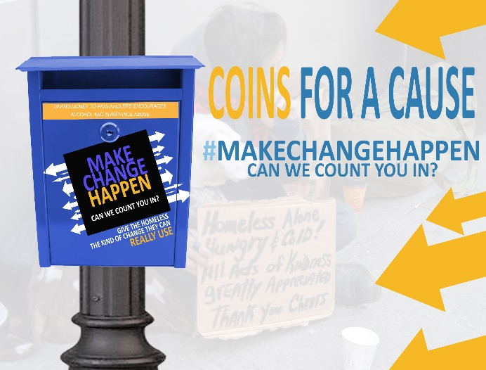 Downtown Safety: Coins for a Cause