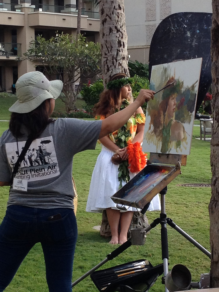 What Does a LIVE Painting Competition Look Like?