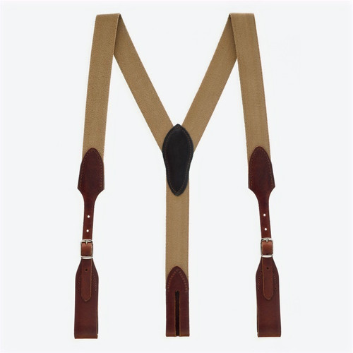 Desert Brown Suspenders | Hickman Saddlery