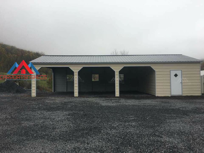 13 Of The Best Prefab Metal Garages | Carportsnsheds.com