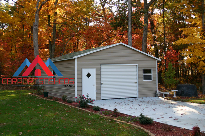 13 Of The Best Prefab Metal Garages | Carportsnsheds.com