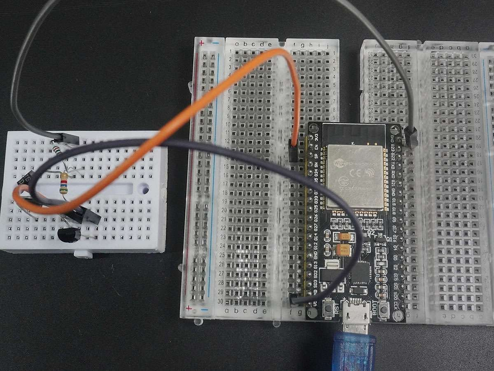 LM35 Sensor Interfacing with ESP32