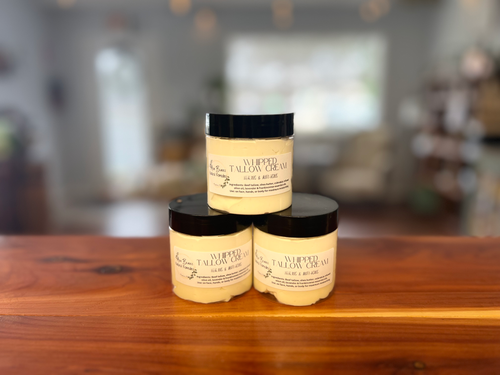 Whipped Tallow Cream with Frankincense/Lavender | MBNATURALREMEDIES