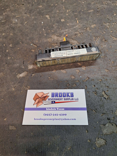 Federal signal micropulse red blue split MPS650-EB | Brooks Gov Surplus