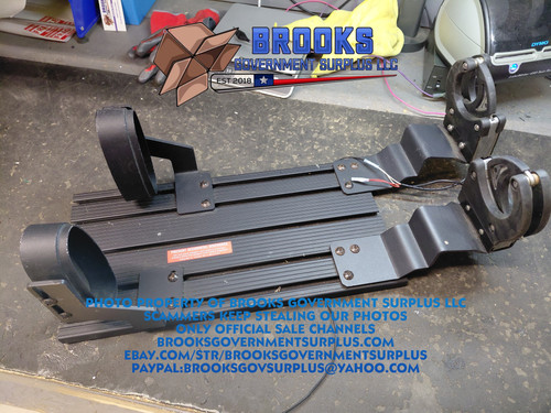 Setina T rail dual gun lock mount with universal handcuff locks ...