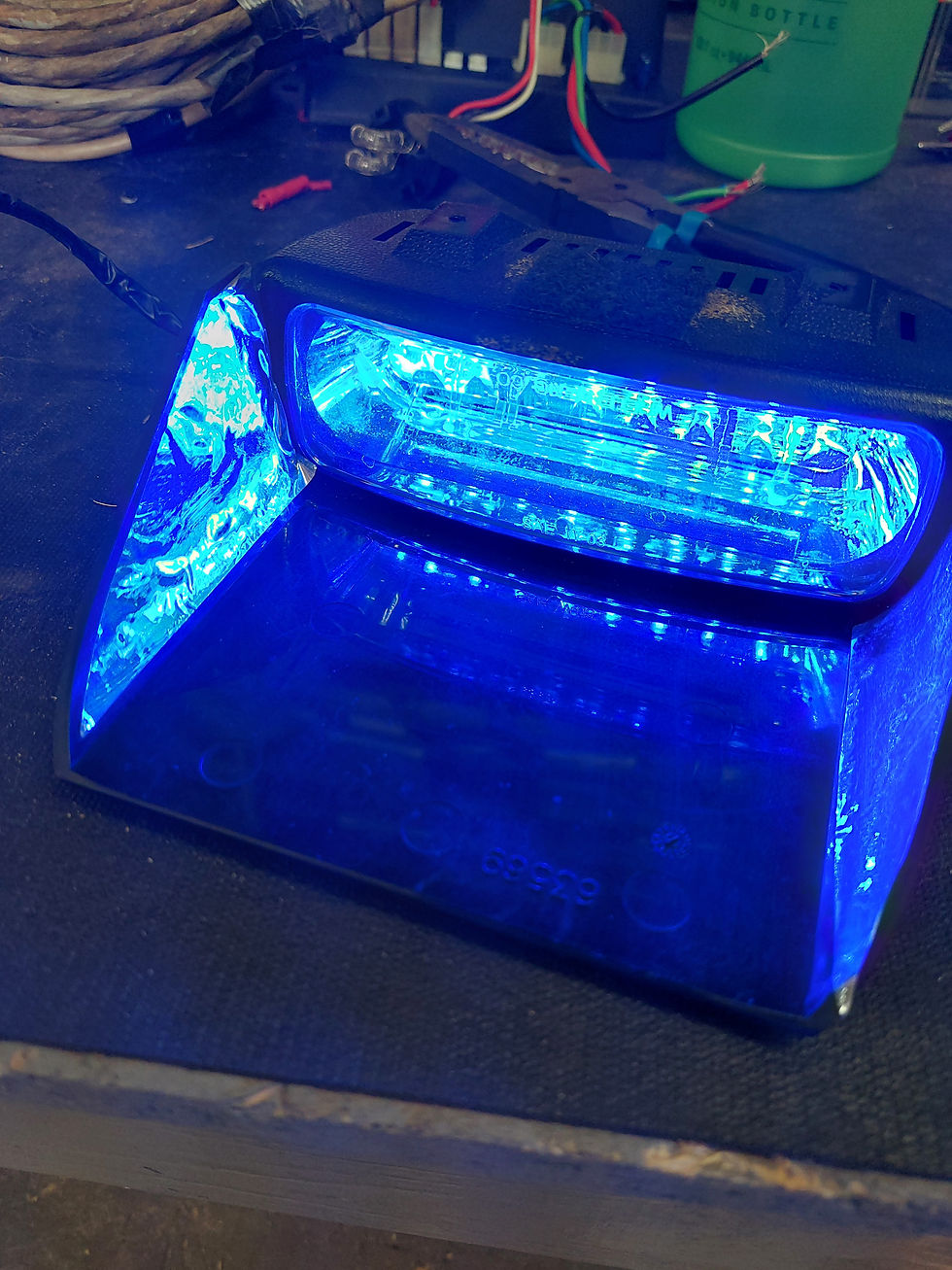 Whelen Single TALON BLUE SYNC version TLNS1B | Brooks Gov Surplus